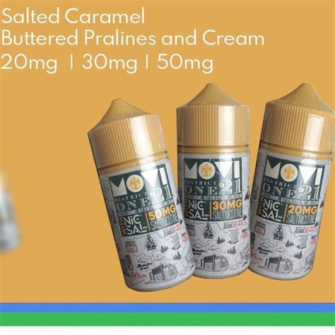 Jual District One 21 Saltnic 30mg 30mg 30ml Premium Liquid Vape