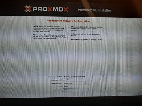 Installation Et Configuration De Proxmox
