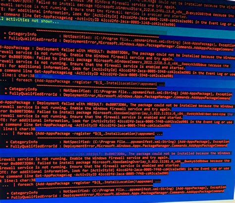 Cant Reinstall Corrupt Uwp Apps Due To Windows Firewall Service Not