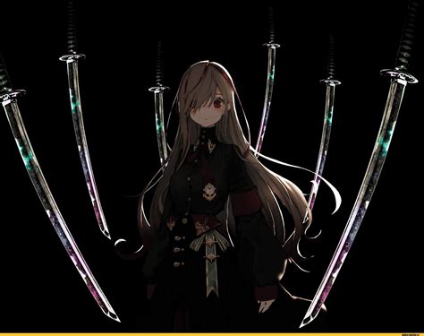 Катана аниме арт фото и картинки Abrakadabra Fun