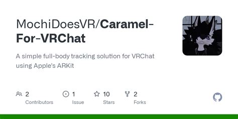 Github Mochidoesvrcaramel For Vrchat A Simple Full Body Tracking