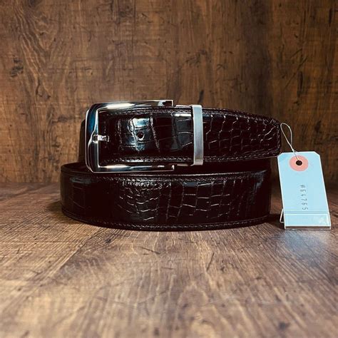 Yahoo オークション クロコダイル メンズ 男 ベルト フリーサイズ 本