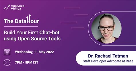 the datahour build your first chatbot using open source tools by