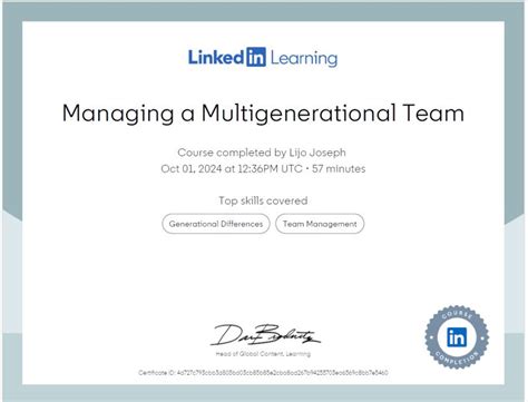 Lijo Joseph On Linkedin Multigenerationalteam Leadership