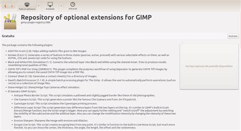 Plugin Registry Pack De Plugins Para Gimp 28
