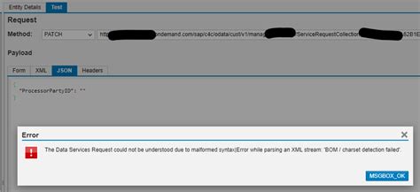 C4c Odata Console Clear Value Sap Community