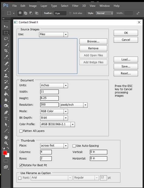 Cs6 Contact Sheet Adobe Community 11060037