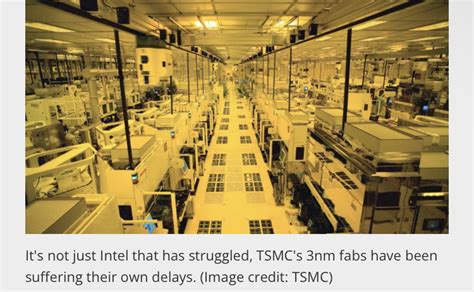 Intel Could Match Tsmc For Chip Transistor Density Later This Year [h