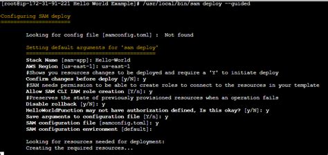 How To Deploy A Sample Hello World App Using Aws Sam Serverless