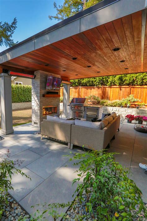 Kowski Project Modern Patio Seattle By Timberline Patio Covers