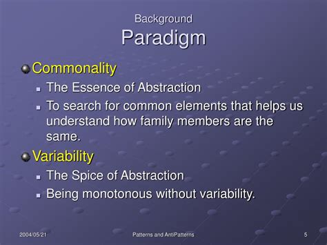 Ppt Patterns And Antipatterns Powerpoint Presentation Free Download Id6737191