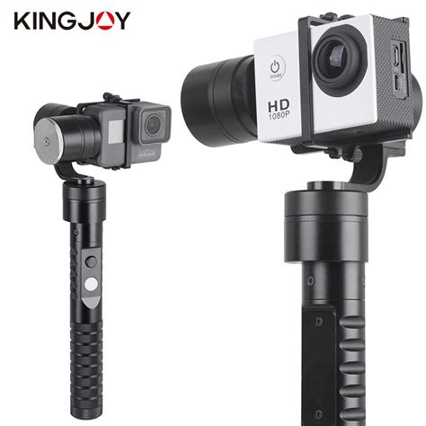 Afi 3 축 짐벌 스태빌라이저 홀더 휴대용 핸드헬드 브래킷 14 인치 볼트 구멍 스포츠 카메라 고프로 히어로 876543brushless