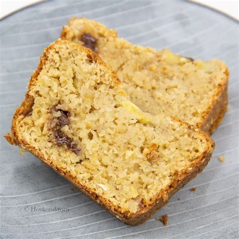 Banana Oat Cake No Added Sugar