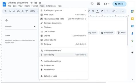 How To Use Speech To Text In Google Docs On The Web Tech Junkie