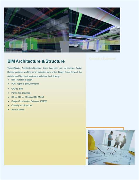 Ppt Bim Modeling Construction Design And Services Technostruct
