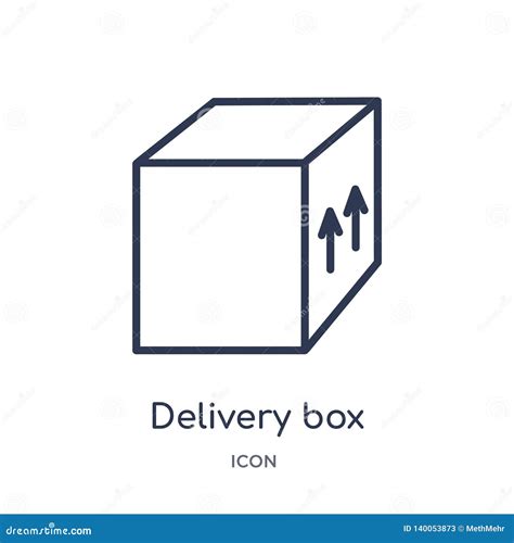 Linear Delivery Box Icon From Delivery And Logistic Outline Collection
