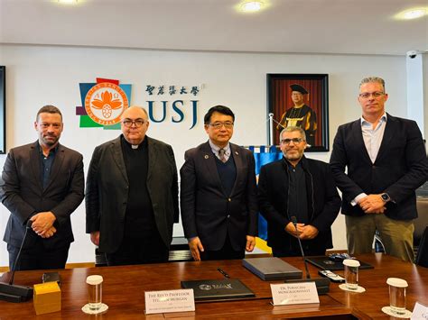 Usj Macao And Siam University Signed A Moa To Develop International Double Degree Programmes