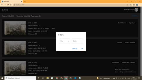GitHub Praduman2k19 Rides