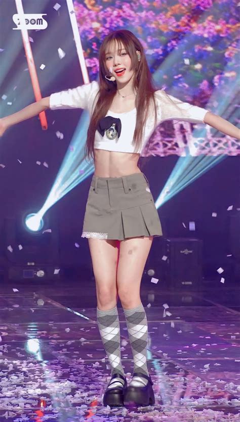 Sbs230514 Inkigayo Thirsty Aespa Winter Cuerpos Delgados Estilos
