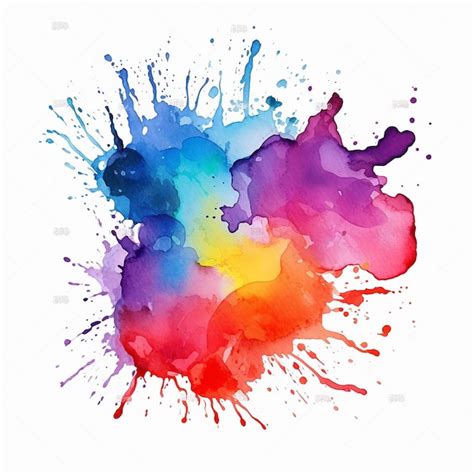 Premium Ai Image The Water Colour Gradient