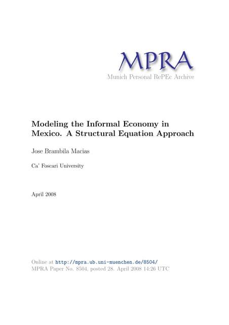 Methods Of Macroeconomic Modeling Pdf