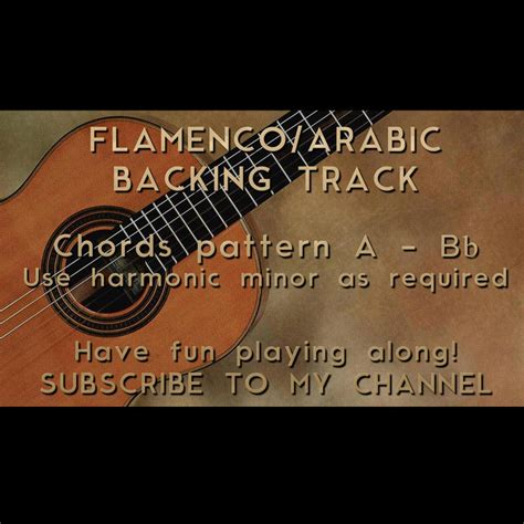 Backing Track Flamenco Arabic Harmonic Minor A-Bb | Nick Neblo Backing Tracks
