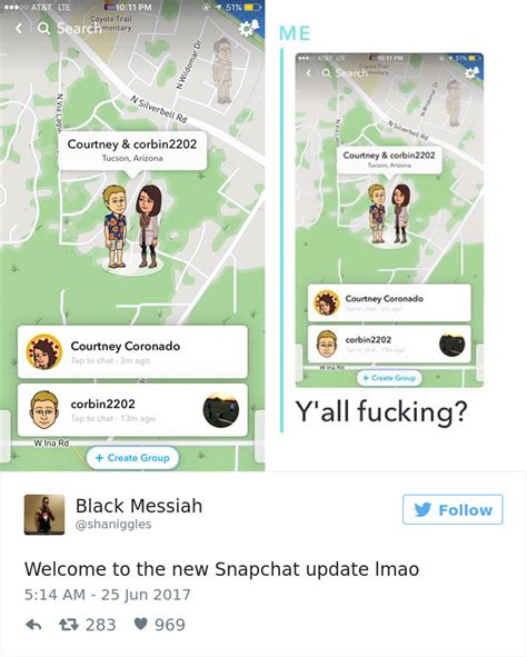 Snapchat Introduces New Map Update And Heres 46 Of The Funniest Reactions To It Bored Panda