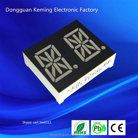 2 Digit 16 Segment 14 Segment Led Alphanumeric Display Green Buy 14 Segment Led Green 2 Digits