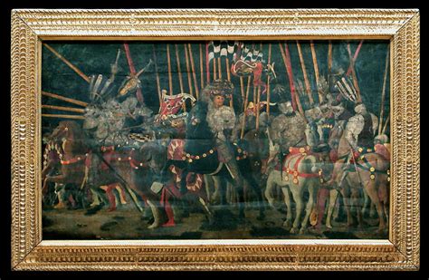 Cath San Romano Uccello Battaglia Di San Romano Paolo Uccellos