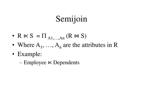 Ppt Lecture 13 Relational Decomposition And Relational Algebra