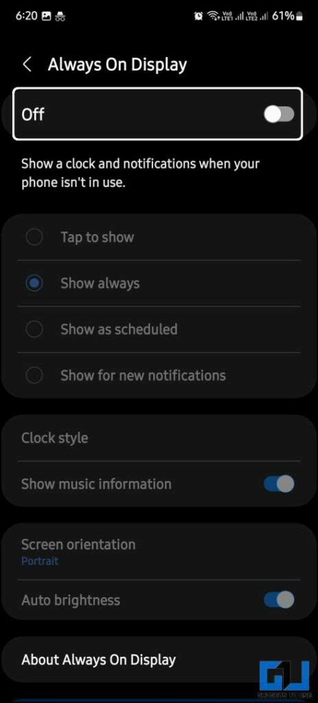 3 Ways To Get Always On Display On Android Smartphones Gadgets To Use