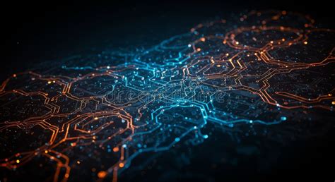 Data Network Stock Illustration Illustration Of Tech 374331433