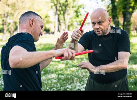 Knife Vs Knife Fight Combat Training Sumbrada Training Method Plastic