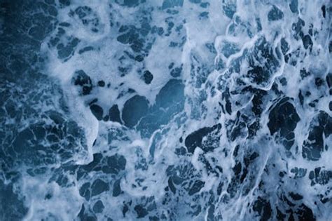 파란색과 흰색 바다 · 무료 스톡 사진