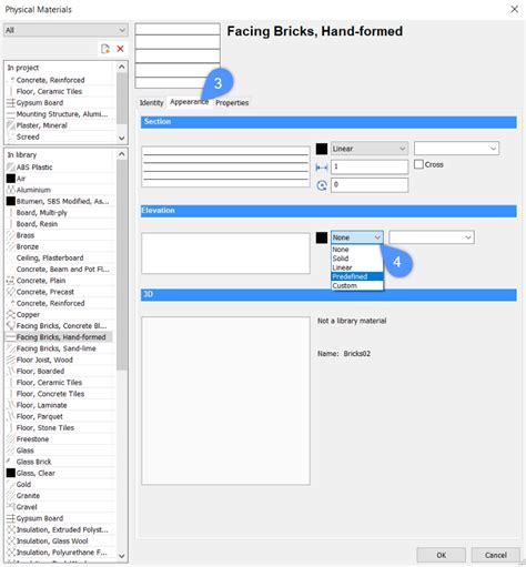 Elevation Hatch BricsCAD BIM Bricsys Help Center