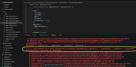Nullinjectorerror No Provider For Client Angular 17 How To Fix