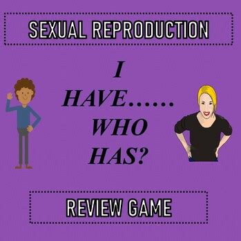 Sexual Reproduction I Have Who Has Review Game Anatomy And Physiology