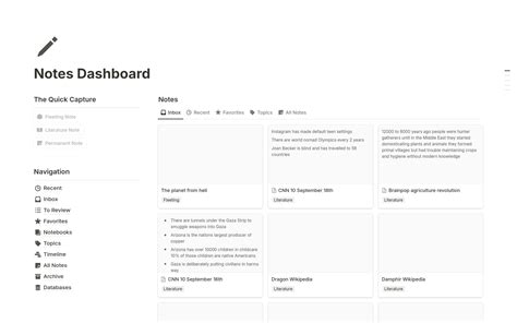Free Class Notes Templates From Notion Notion Marketplace