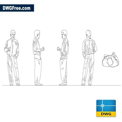 Lying Man Dwg Download Autocad Blocks Model