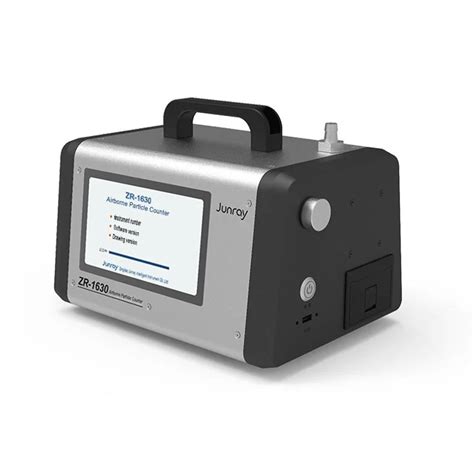 Zr 1630 Airborne Particle Counter 1cfm Calibration Specification For Dust Particle Counter