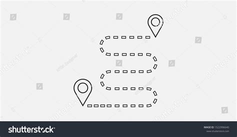 Navigation Vector Icon Gps Navigation Icon Stock Vector Royalty Free