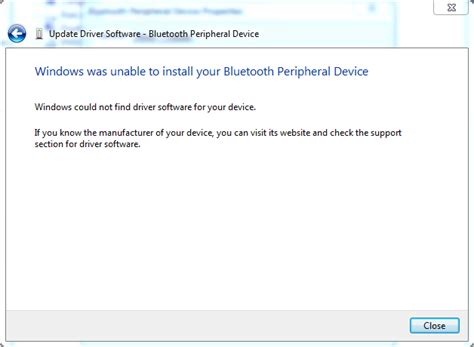 Bluetooth Peripheral Device No Driver Microsoft Community