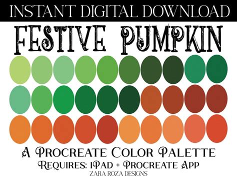 Procreate Color Palette Bundle Pack VOL Set Retro Vintage