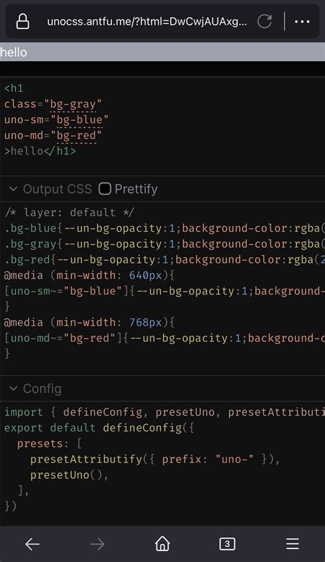 Regression From `0190` Onwards While Using Attributify With Custom Prefix · Issue 364