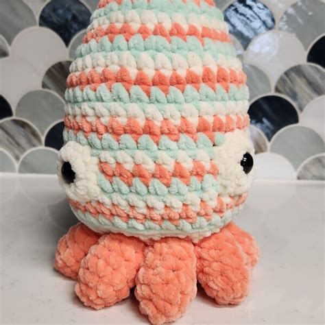 Cuttlefish Plush Etsy