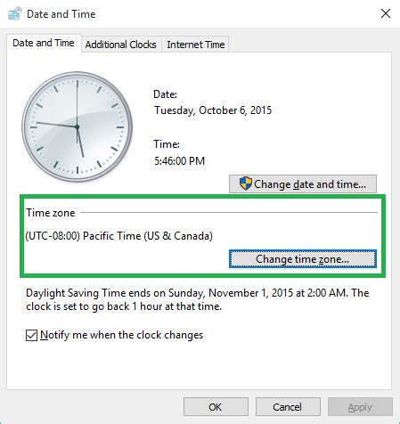 Change Time Zone Settings In Windows Operating System The Penguin Coders