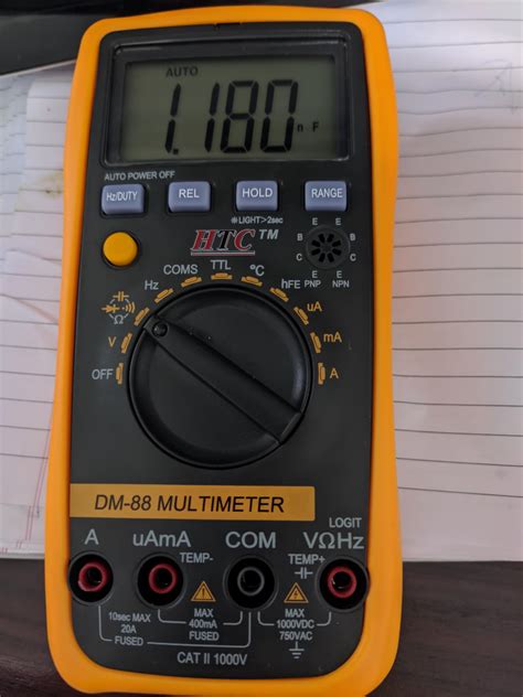 How To Test In Circuit Capacitors With A Klein Multimeter Rdiyelectronics