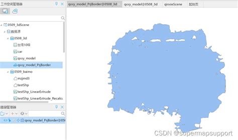 supermap idesktopx 11i 提取倾斜摄影边界面 supermap idesktop11i csdn博客