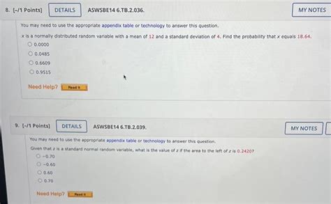 Solved You May Need To Use The Appropriate Appendix Tabl