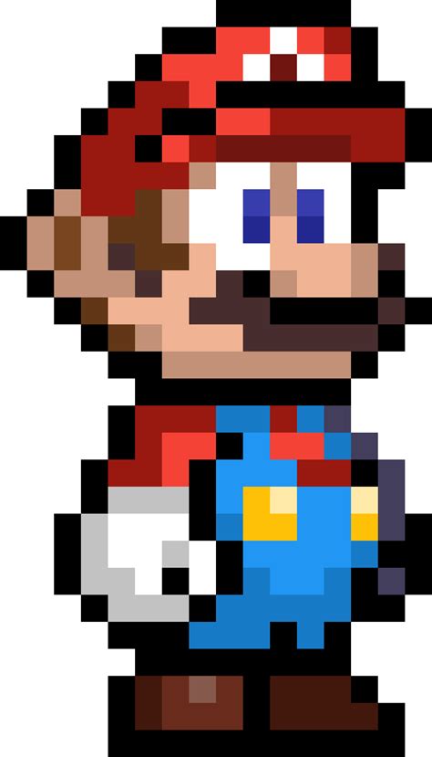 Pixilart Super Mario World Sprite Remade By Bubb13